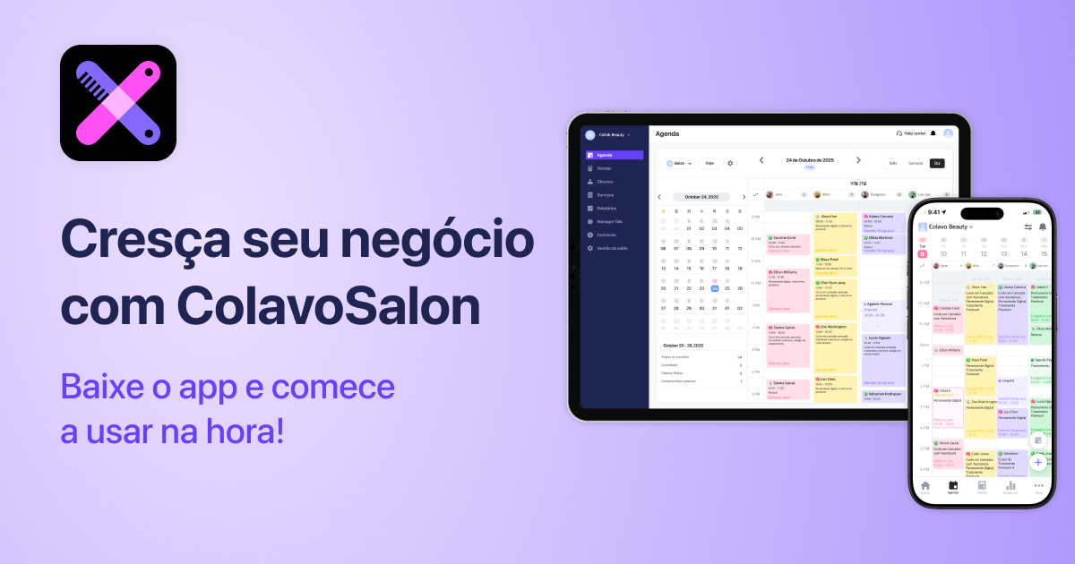 ColavoSalon - Software Gratuito para Salões do Brasil e América Latina